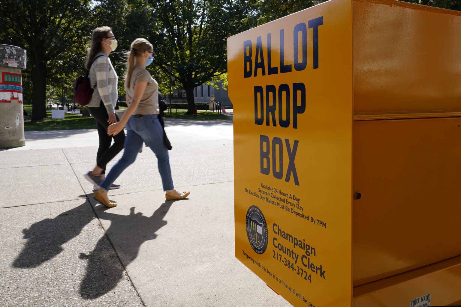 Champaign Co. Clerk urges early voting for IL Primary amid election ...