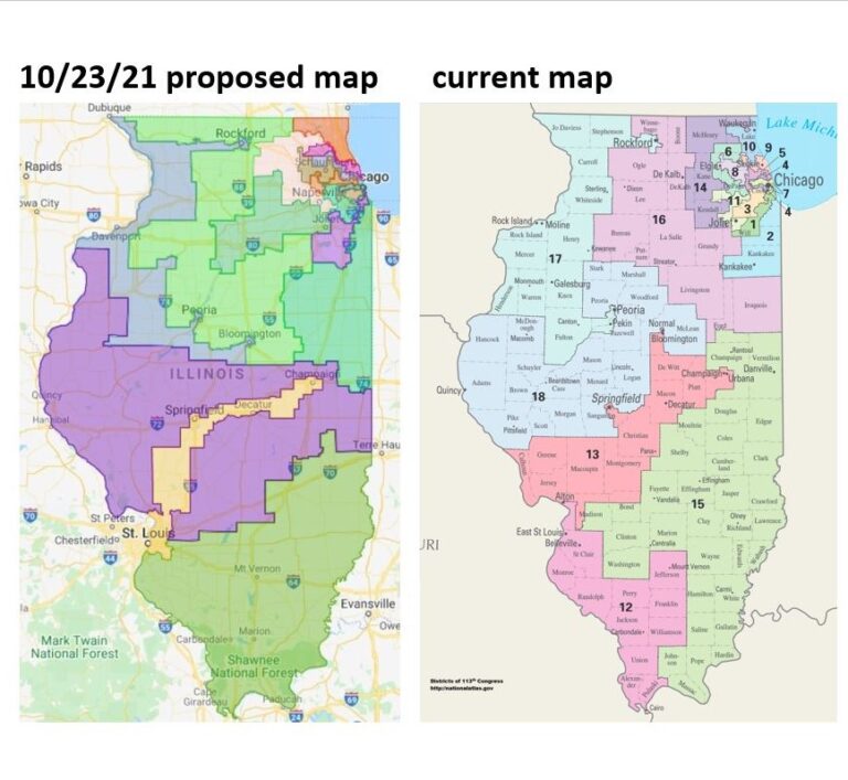 Lawmakers release revised congressional redistricting map - IPM Newsroom
