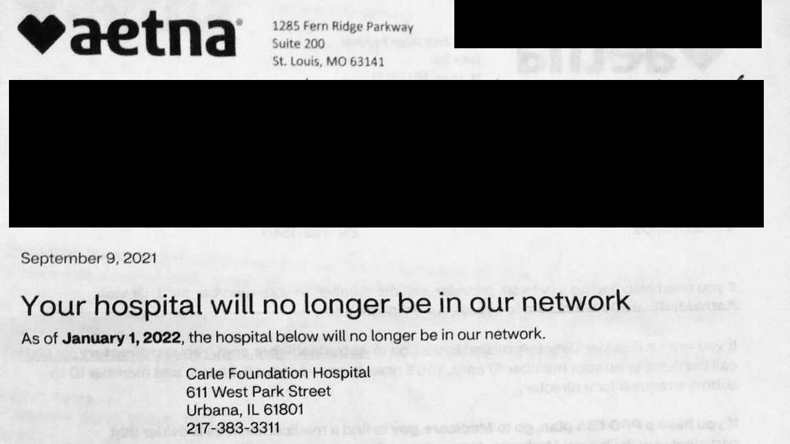 Carle and Aetna Medicare part ways, leaving some patients stranded ...