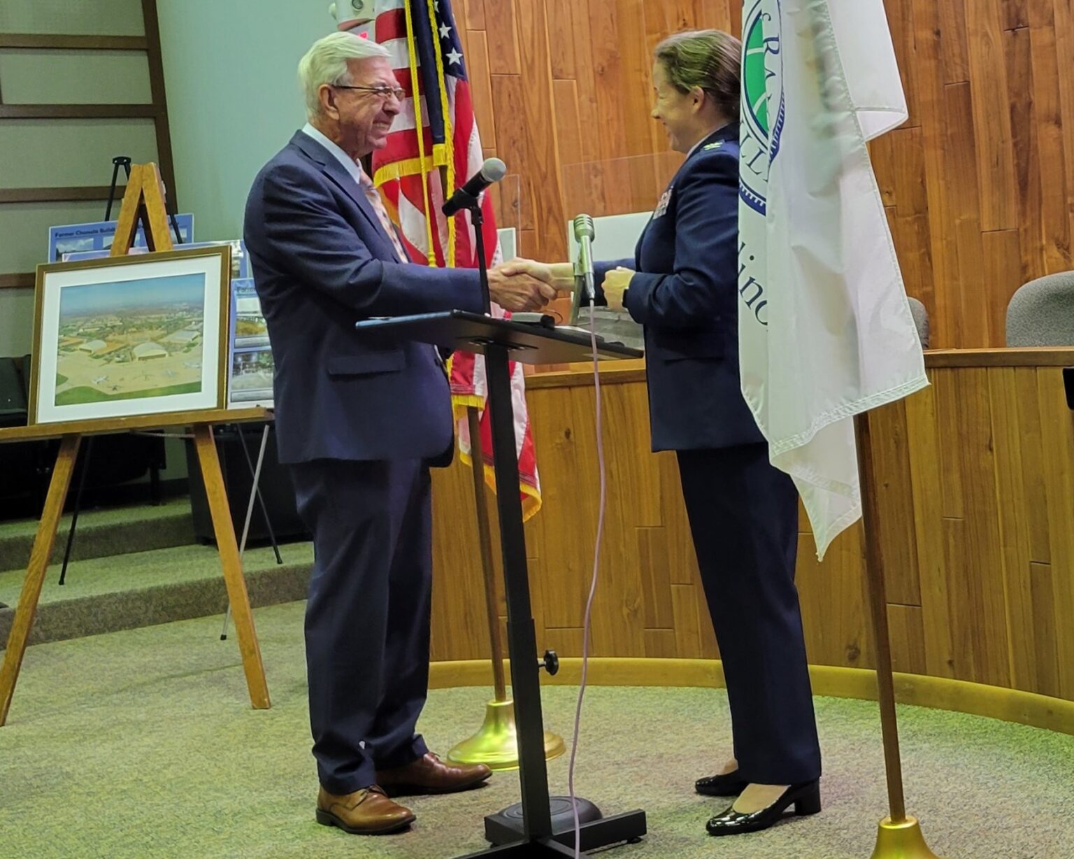 With a ceremony, the U.S. Air Force marks the transfer of the last of ...