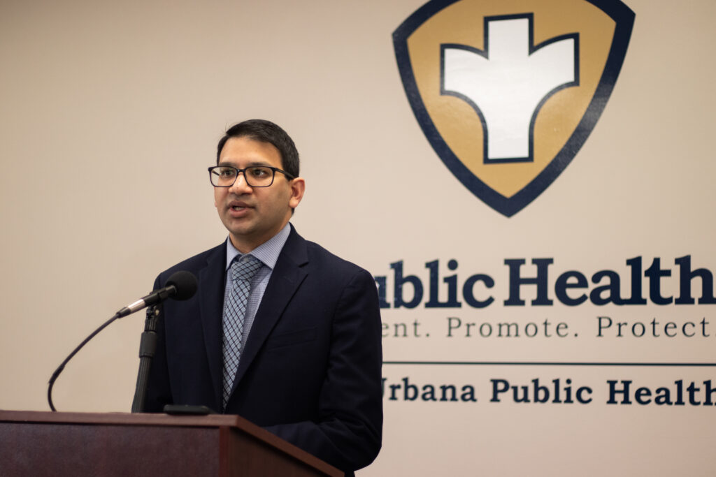 Illinois public health director visits Champaign to promote ...
