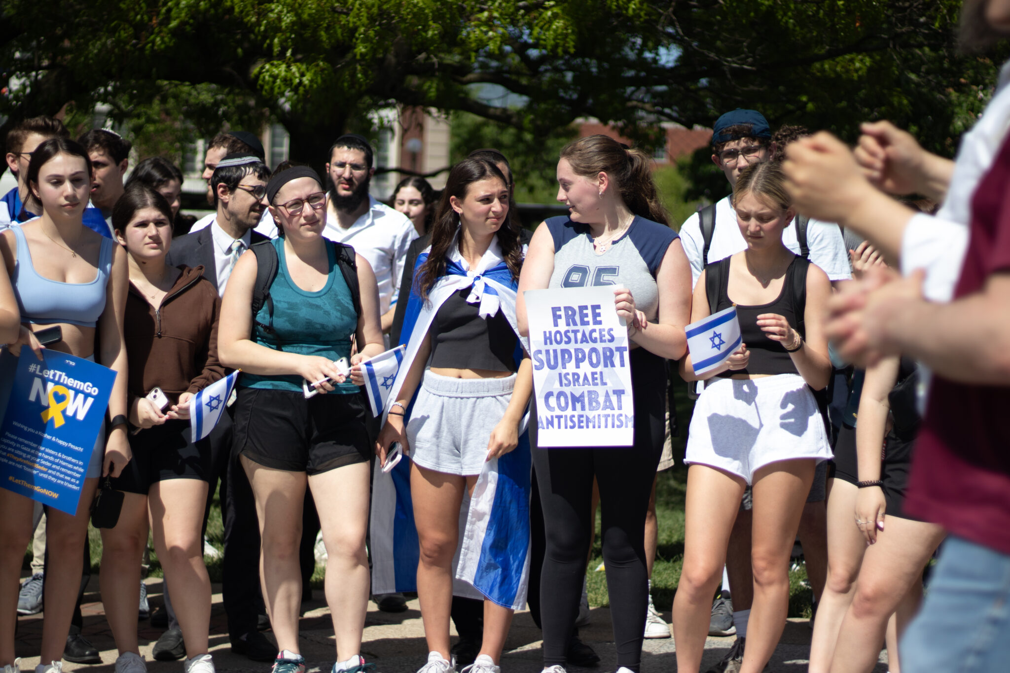 Amidst Palestinian demonstration at the University of Illinois, Jewish ...