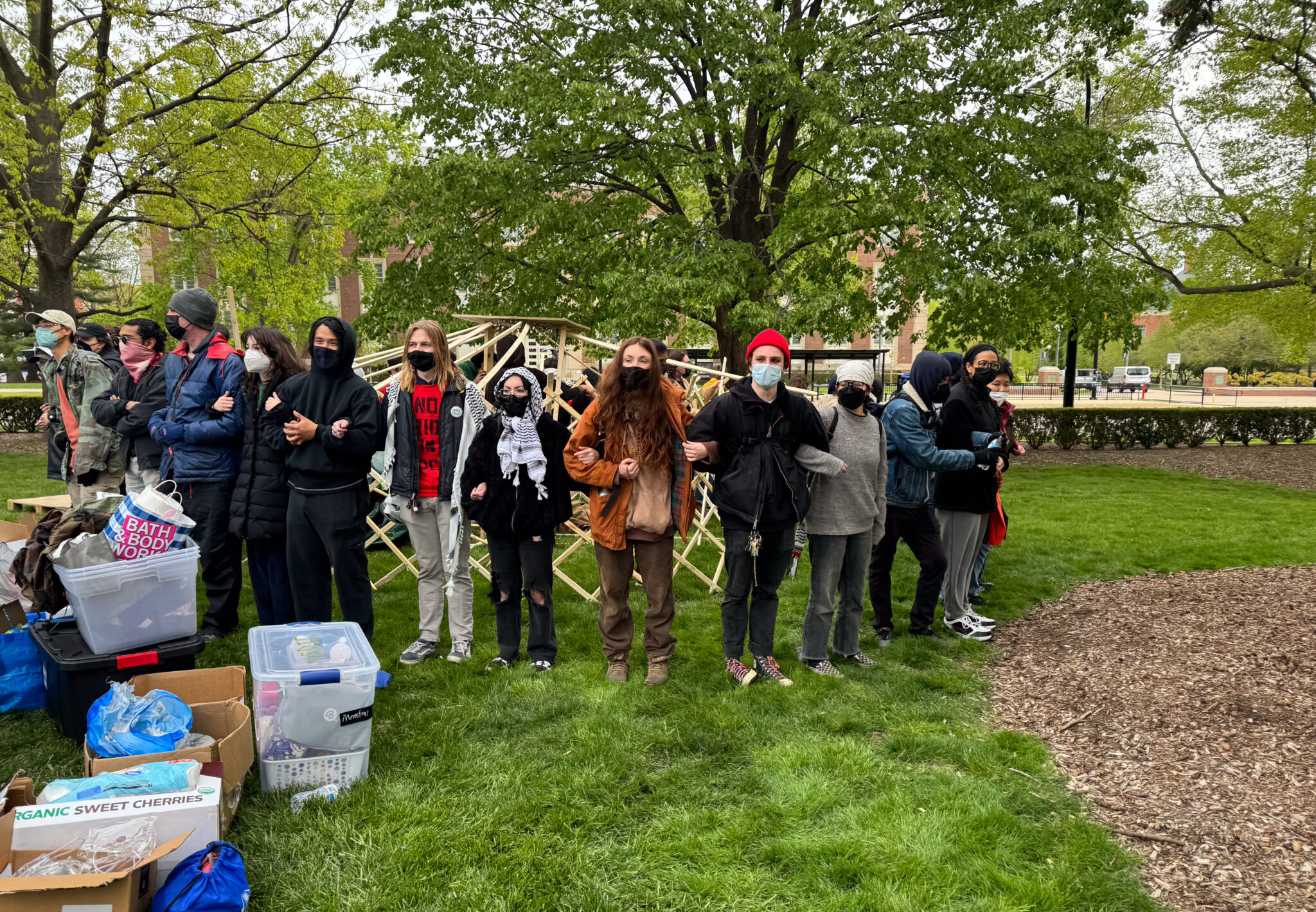 Protest for Palestine at UIUC leads to two arrests; negotiations reach ...