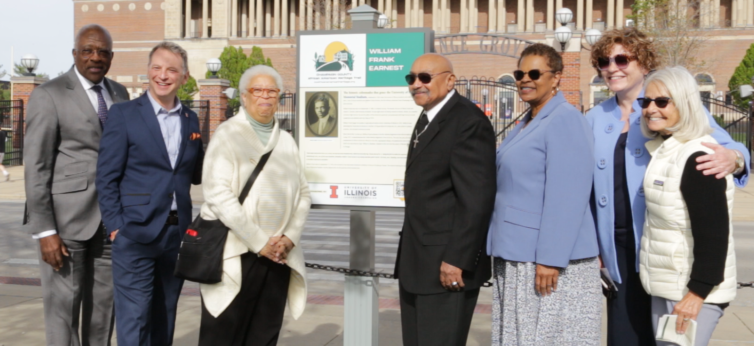 New UIUC signs honor early Black students, promotes inclusion - IPM ...