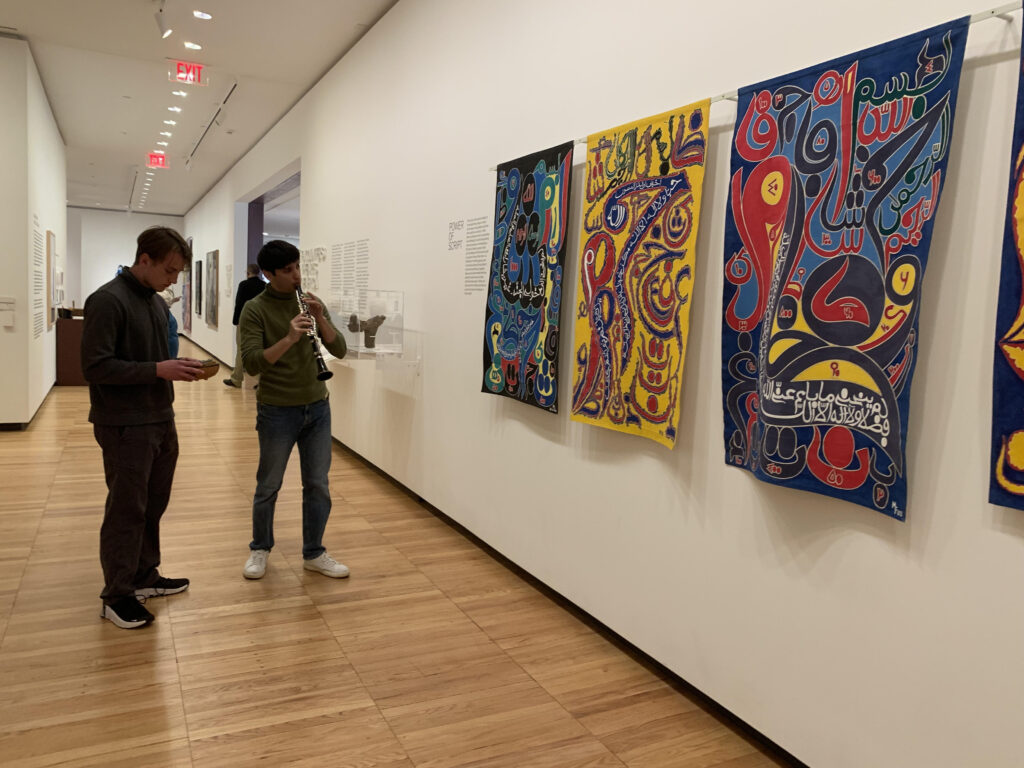 Improvising through art: U of I students fuse music and visuals at ...