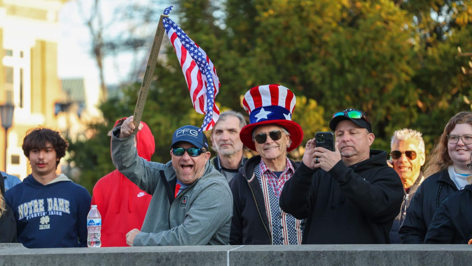 Turning Point USA Founder Charlie Kirk receives a warm welcome to the ...
