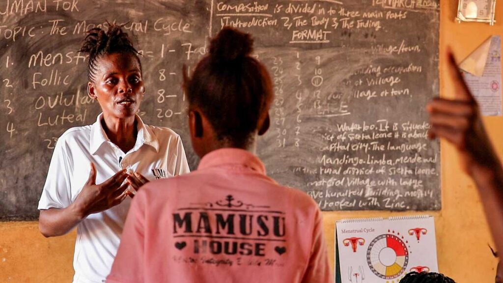 How a Sierra Leonean NGO is tackling period poverty in schools - IPM ...